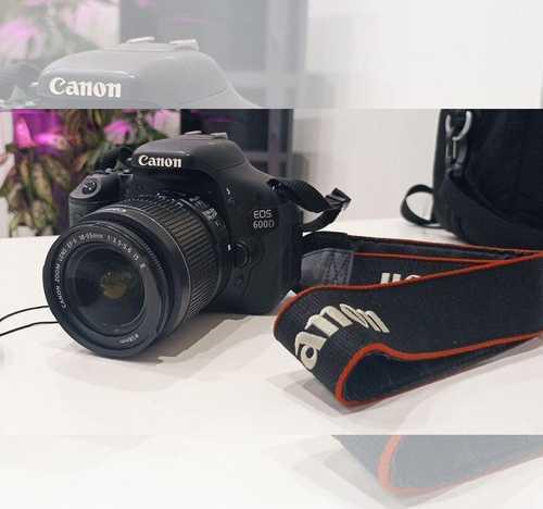 Canon eos 600d kit 18 55