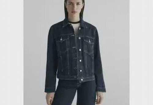 Джинсовая куртка Massimo Dutti, синий