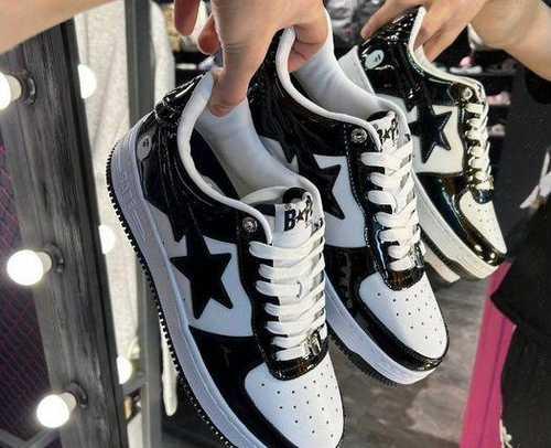 Кроссовки A Bathing Ape Bape Sta, White Black