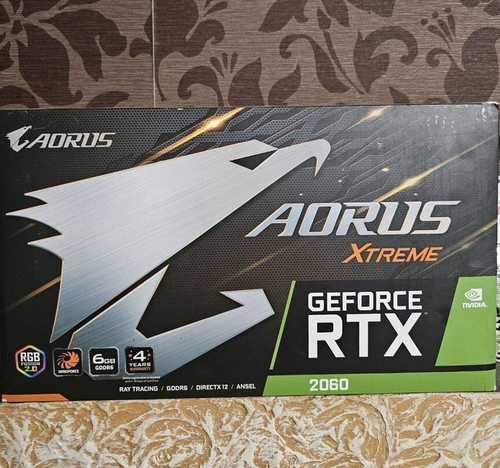 Видеокарта Aorus rtx 2060 6gb