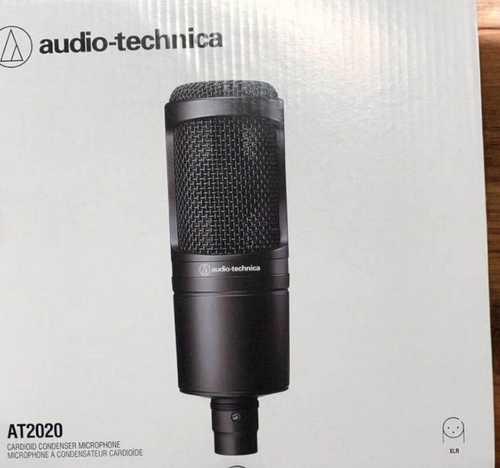 Студийный микрофон audio technica AT2020