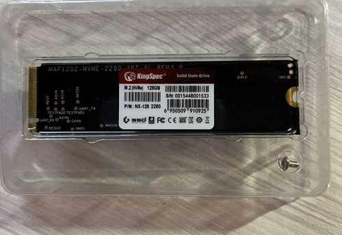 SSD накопитель kingspec 128гб, M.2 2280