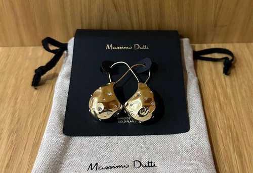 Серьги massimo dutti, новые