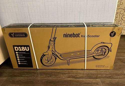 Электросамокат ninebot kickscooter d18u