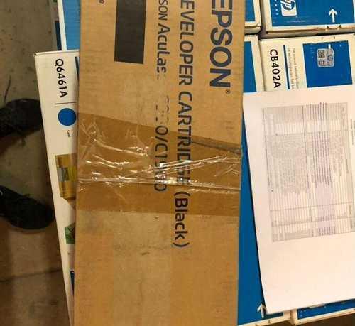 Epson C13S050100 картридж черный (дефект коробки)