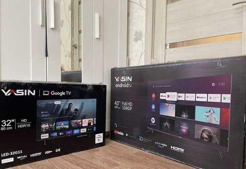 Телевизор Yasin 32 g11 Smart TV (Чек,Гарантия)