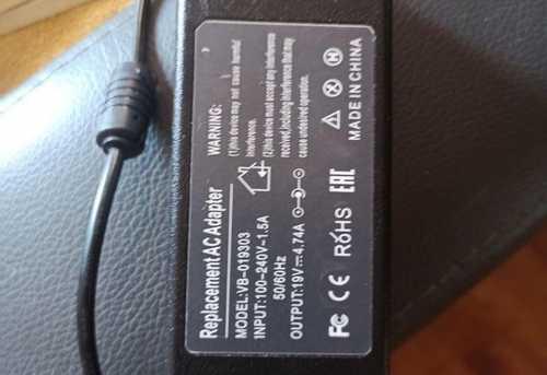 Зарядка Acer 19V (90W) 4.74A