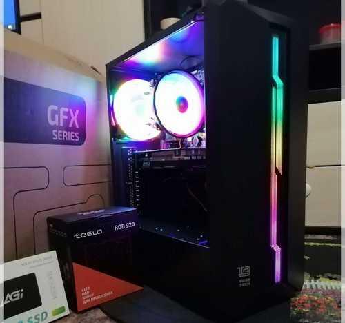 Игровой пк i5 4590, GTX 1650, 16 Гб, ссд