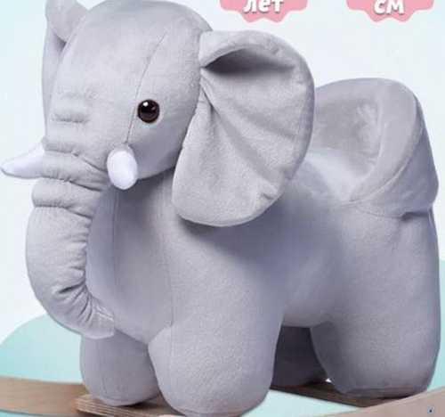 Слон качалка и другие мягкие игрушки
