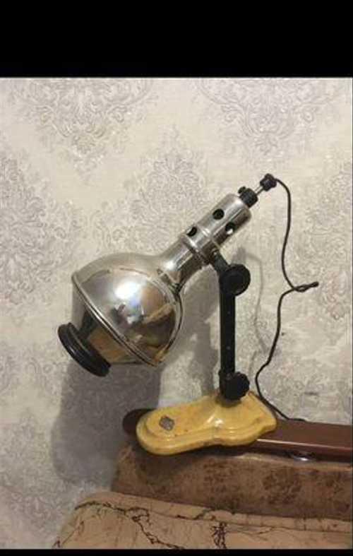 Настольная лампа СССР лофт соллюкс