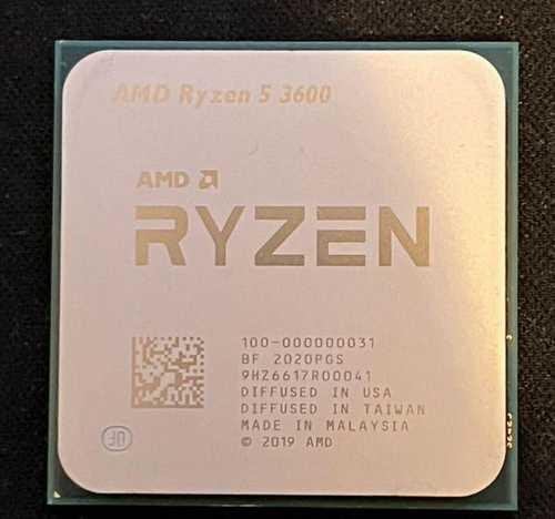 Процессор amd ryzen 5 3600