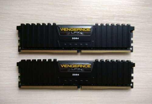 Оперативная память ddr4 8gb corsair vengeance lpx