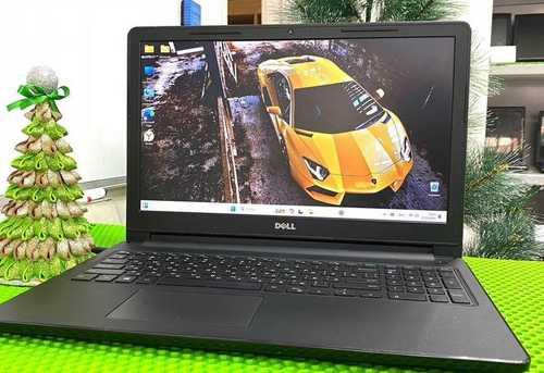 Офисный ноутбук Dell 4 ядра/SSD 240Gb/15.6"