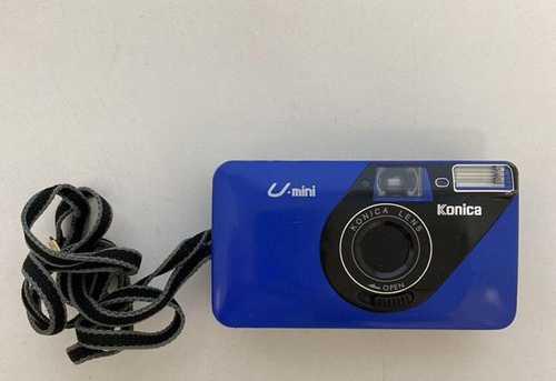 Пленочный фотоаппарат Konica u-mini (нерабочий)