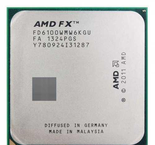 Процессор 6 ядерный FX 6100 AM3+