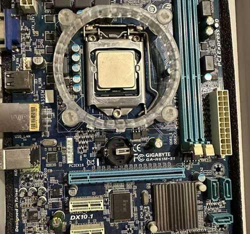 Lga1155 комплект xeon e3-1270, 12gb ddr3, h61