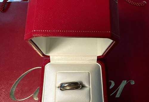 Cartier trinity кольцо размер 50 оригинал