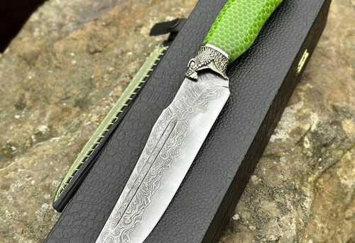 Нож гюрза дамасская сталь