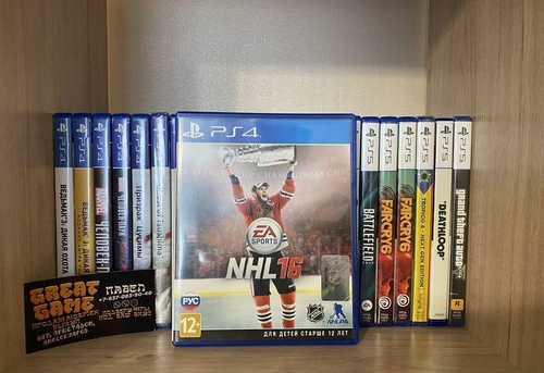 Игры PS4: NHL 16