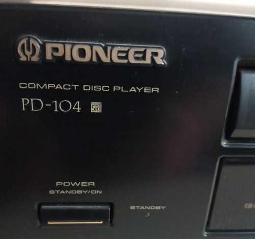 Cd проигрыватель pioneer pd 104