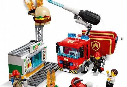 Лего 60214 - Пожарная машина, бургер-кафе