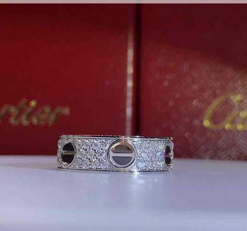 Кольцо Cartier love 0,74ct