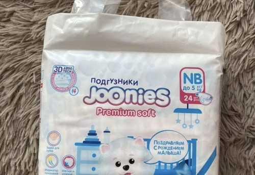 Подгузники joonies nb