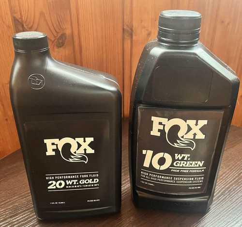 Масло Fox 20wt и Fox 10wt green