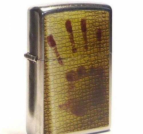 Zippo. Отпечаток на змеиной коже. Редкая. NEW