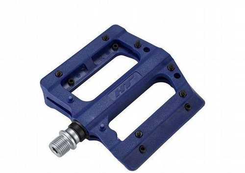 Педали HT Components PA12A, синие (dark blue)