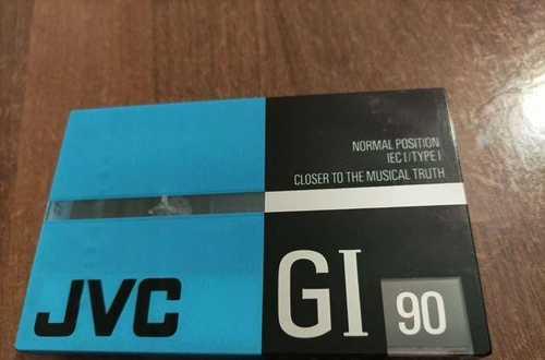 Аудиокассета JVC GI 90