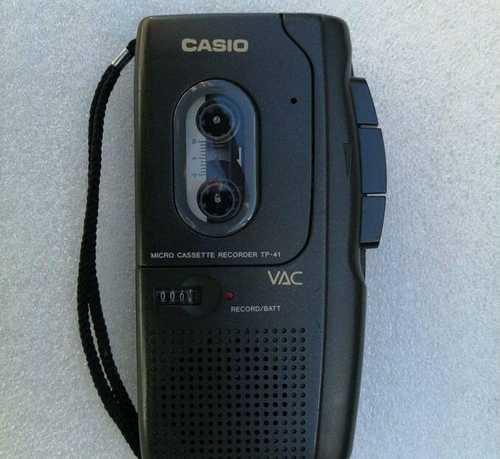 Диктофон Casio TP-41