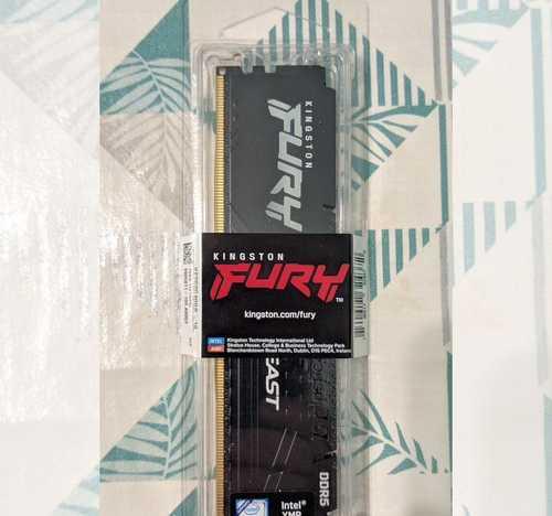 Kingston fury beast DDR5 16 Гб