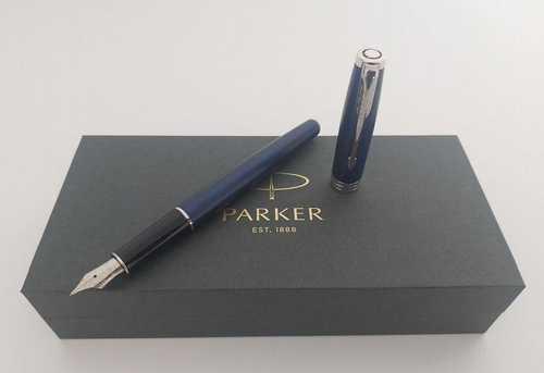 Ручка Parker Sonnet, Subtle Blue Lacquer CT F