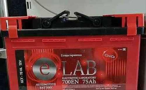 Аккумулятор E-LAB 75ah