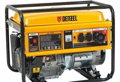 Генератор бензиновый GE 7900 Denzel