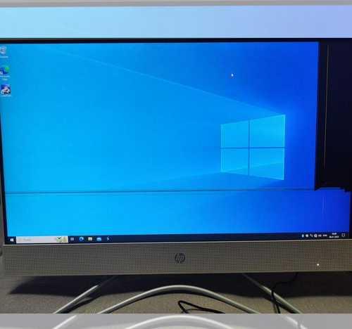 Моноблок hp 22 all-in-one битая матрица