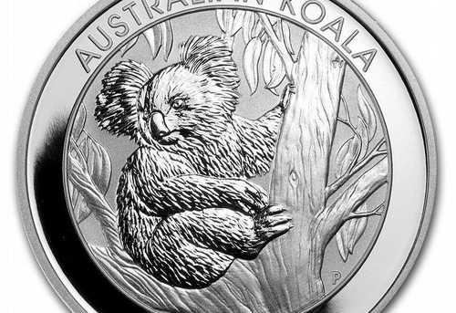 Серебро Австралии, 999, 31.1г — Коала 2013г