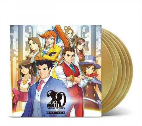 Ace attorney 6xLP винил цветной юбилейный