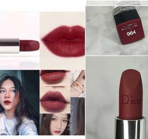 Помада Dior Rouge 964 матовая