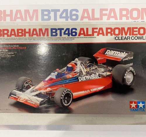 Tamiya Brabham bt46, сборная модель