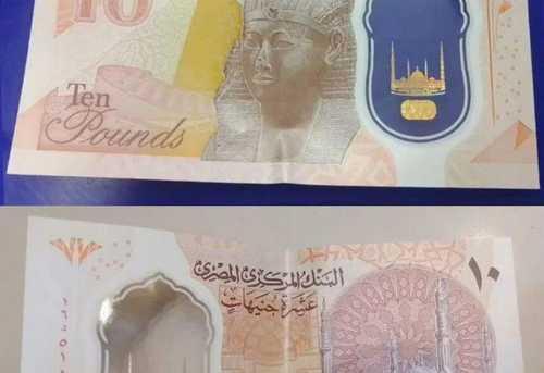 10 египетских фунтов