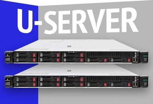 Сервер HPE DL360 G10 8S 6151 HiP 256G P408i-a 500W