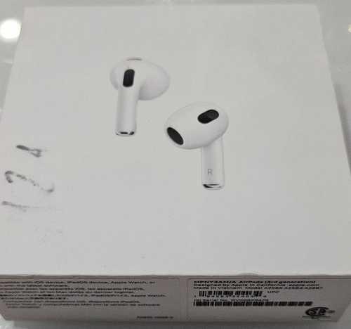 Беспроводные наушники apple airpods 3