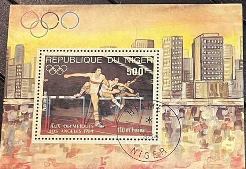 Блок почтовых марок «Олимпиада-1984», Нигерия