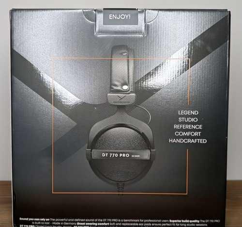 Beyerdynamic dt 770 pro 80 ohm