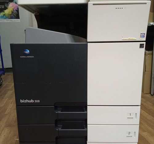 Мфу Konica Minolta bizhub 308 с пробегом (б/у) / ч