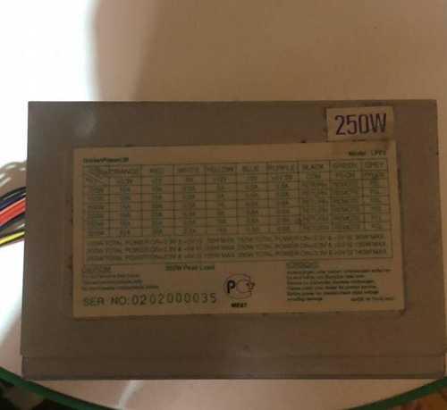 Блок питания 250W LPM2-20 ATX 20pin