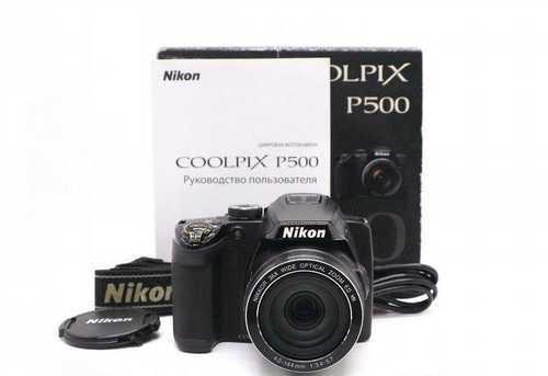 Nikon Coolpix P500 в упаковке