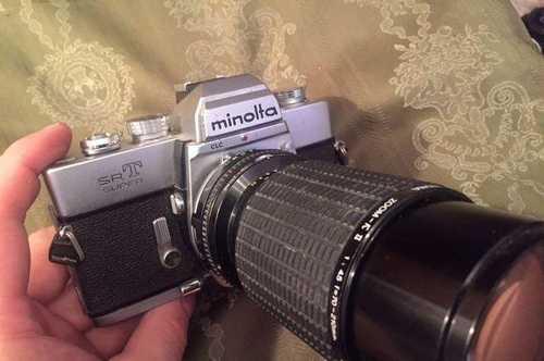 Фотоаппарат Minolta Sr T Super+Sigma 70-210